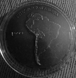 Moeda: 1 Peso (CONDOR - Monetary Unit of Andine Community) (Emissões ...