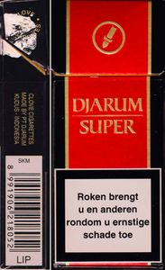 Cigarette Pack: Djarum Super (IndonesiaCol:ID-CT-0002