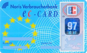 Bank Card: Noris Verbraucherbank ec - card 97 (Noris Verbraucherbank ...