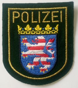 Décoration: Hessen police patch (Allemagne, République Fédérale(Police ...