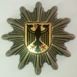 Decoração: Federal police cap badge (Alemanha, República Federal(Police ...