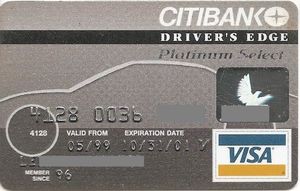 Bank Card: Citibanko Drive's Edge (Citibank, United States of ...