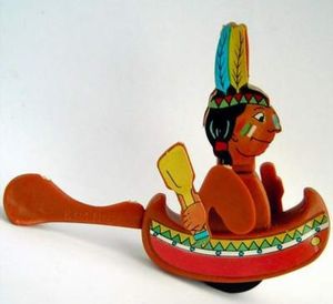 Meal Toy: Kinder - Häuptling flinkes Paddel (Kinder Surprise, Germany ...