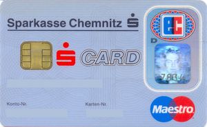 Bank Card: Sparkasse Chemnitz Maestro ec 00 (Sparkasse Chemnitz ...
