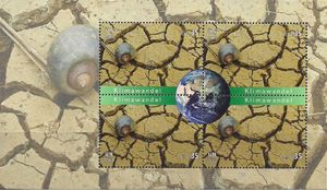 Stamp: Climate change (UNO Vienna(Climate change) Mi:NT-WN HB71,Sn:NT ...