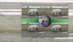 Stamp: Climate change (UNO Vienna(Climate change) Mi:NT-WN HB74,Sn:NT ...