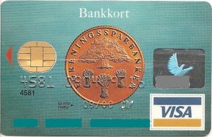 Bank Card: Bankkort (ForeningsSparbanken, SwedenCol:SE-VI-0010.02