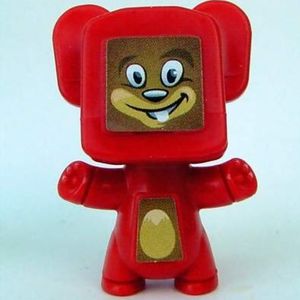 Meal Toy: Red robot (Kinder Surprise, Worldwide(Kinder - Mixart ...