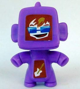 Meal Toy: Purple robot (Kinder Surprise, Worldwide(Kinder - Mixart ...
