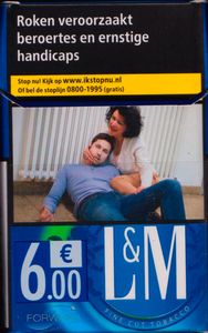 Cigarette Pack: L&M Forward (NetherlandsCol:NL-CT-0095