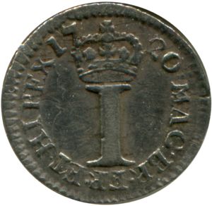Coin: 1 Penny (George I) (United Kingdom of Great Britain & Northern ...