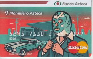 Bank Card: Monedero Azteca (Banco Azteca, MexicoCol:MX-MC-0037.02
