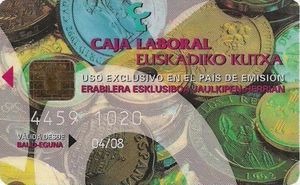 Bank Card: Caja Laboral (Caja Laboral, SpainCol:ES-VC-0004.04