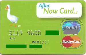 Bank Card: Aflac Now Card (M&I Bank FSB, United States of America) Col ...