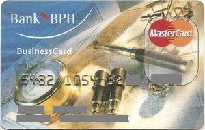 Bank Card: Bank BPH (Bank BPH, PolandCol:PL-MC-0300