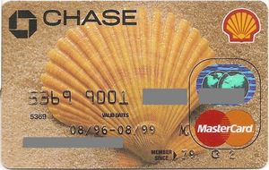 Tarjeta de Banco: Chase (Chase, Estados Unidos de AméricaCol:US-MC-0158.02