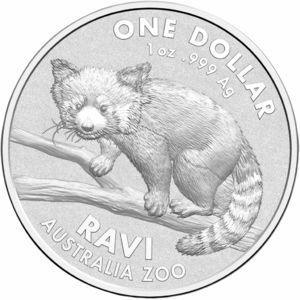 Coin: 1 Dollar (Ravi The Red Panda) (Australia(2017~Today - Australia ...