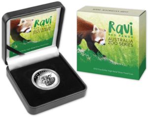 Coin: 5 Dollars (Ravi The Red Panda) (Australia) (2017~Today ...
