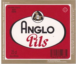 Drink Label: Anglo Pils (Alken-Maes S.A., BelgiumCol:BE-BEER-019447