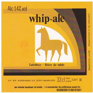 Drink Label: Whip-Ale (Kronenbourg, BelgiumCol:BE-BEER-019466