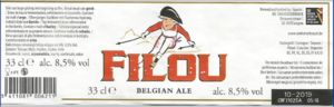 Drink Label: Filou (Brouwerij Van Honsebrouck, BelgiumCol:BE-BEER-019470