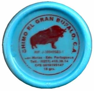 Paquete de Cigarrillos: Chimo El Gran Bufalo (VenezuelaCol:VE-TO-0015