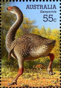 Stamp: Genyornis newtoni (Australia(Stamp Collecting Month: Megafauna ...
