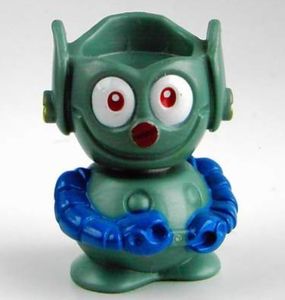 Meal Toy: Grey robot (Kinder Surprise, Germany, Federal Republic ...