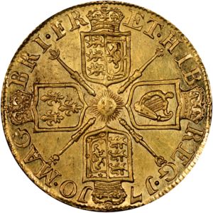 Coin: 1 Guinea (Anne) (United Kingdom of Great Britain & Northern ...