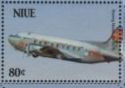 Stamp: Boeing Model SA-307B. (Niue(1st Centenary Powered Flight) Mi:NU ...