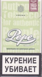 Cigarette Pack: Pepe Super Slims (RussiaCol:RU-CT-0856