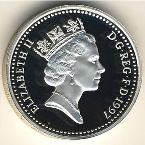 Coin: 1 Pound (Three Lions of England - Silver) (United Kingdom of ...