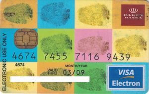 Bank Card: Parex Bank (Parex Bank, Latvia) Col:LV-VE-0001.03