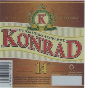 Drink Label: 14-12 Konrad 14 (Pivovar Konrad Vratislavice nad Nisou ...