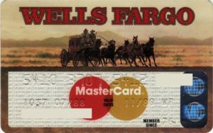Bank Card: Wells Fargo Mastercard (Wells Fargo, United States of ...