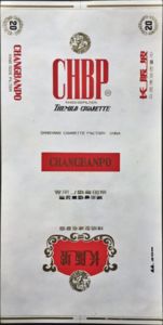 Paquete de Cigarrillos: Changbanpo (ChinaCol:CN-CT-2435