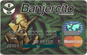 Bank Card: Banjercito International (Banjercito, MexicoCol:MX-MC-0119