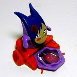 Meal Toy: Purple puck (Kinder Surprise, Europe(Joy - Crazy Friends ...