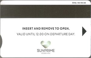 Tarjeta de hotel: Sunprime Ocean View (Sunprime Hotels, EspañaCol:ESP-11777