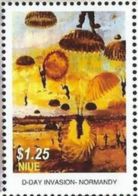 Stamp: D-Day Invasion Normandy (Niue(60th Anniversary End of the World ...