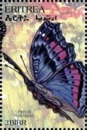 Stamp: Precis octavia (Eritrea) (Butterflies and Moths) Mi:ER 136,Sn:ER ...