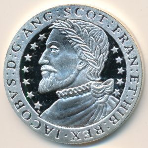 Coin: 1 Ecu (King Jacob) (Fantasy Issues(Scotland) Col:FF-01267