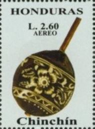 Stamp: Chin chin (Honduras(Music instruments) Mi:HN 1516,Sn:HN C1073h ...