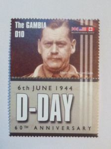 Stamp: Major Gen.. Richard Gale (Gambia(D-Day, 60th Anniversary (2004 ...