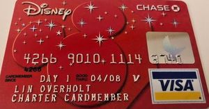 Bank Card: Mickey Mouse (Chase Bank USA, N.A., United States of ...