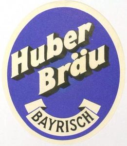 Drink Label: Huber Bräu Bayrisch (Huber Bräu, AustriaCol:AT-BEER-000514