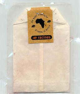 Tea Bag: Bissap, transparent glossy (Racines, FranceCol:TB-FR-4863