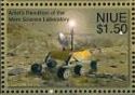 Stamp: Mars science laboratory (Niue(Space Achievements) Mi:NU 1079,Sn ...