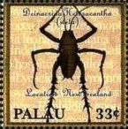 Stamp: Deinacrida heteracantha (Palau(Insects) Mi:PW 1473,Sn:PW 506h,Yt ...