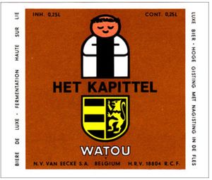 Etiqueta de bebida: Het Kapittel Watou (Brouwerij Van Eecke, BélgicaCol ...